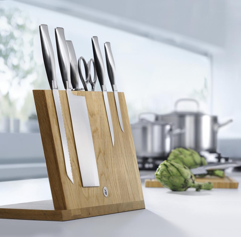 WMF 1880629992 Messerblock bestückt 6-teilig Grand Gourmet PC ...