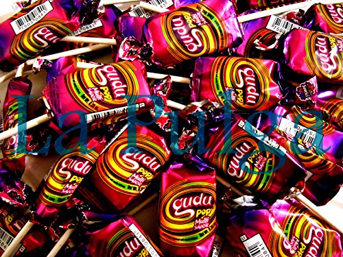 Sonrics Gudu Pop Mix Soft Candy Mexican Lollipops 45 pc Paletas