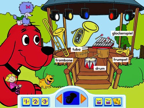 Fisher-Price Fun-2-Learn Computer Cool School Clifford Software
