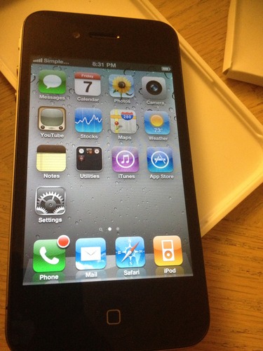 Amazon.com: Apple iPhone 4 8GB (Black) - AT&T: Cell Phones & Accessories