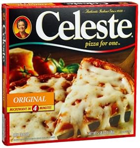 Amazon.com : Celeste Frozen Pizza for One, Original Cheese, 5.58-Ounce ...