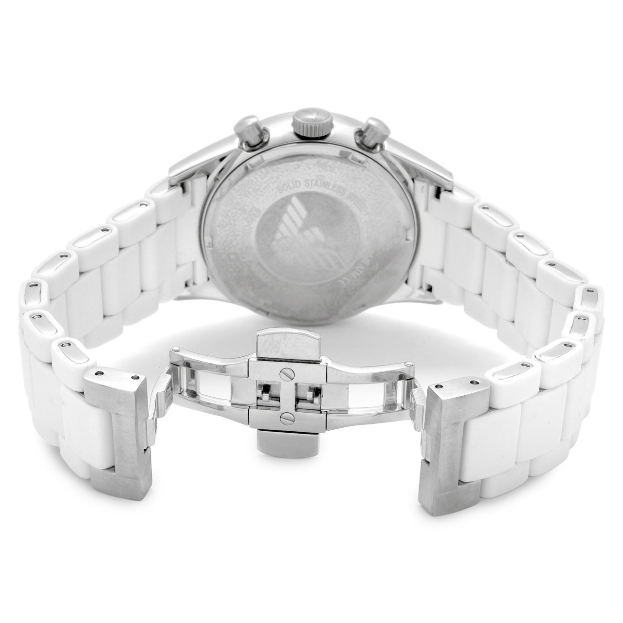 Emporio Armani Women's AR5867 Silver Dial Watch | Watches