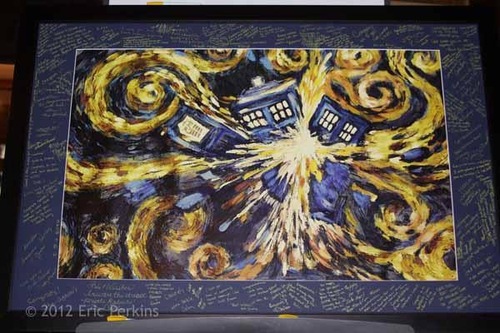 Amazon.com: Doctor Who Exploding Tardis TV Poster Print: Van Gogh S ...