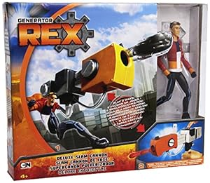 Amazon.com: Generator Rex Deluxe Rex Figure with Slam Cannon: Toys & Games