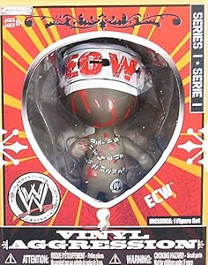 Amazon.com: ECW LOGO VINYL AGGRESSION SERIES 1 WWE JAKKS 3 INCH ACTION ...