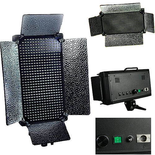 ePhoto Photography Video Dimmable 500 LED light Panel with 4 Bank ...