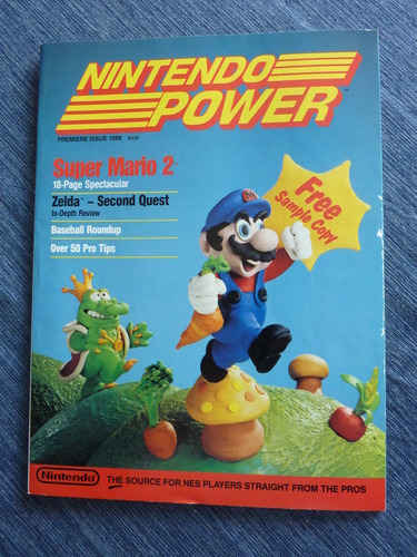 NINTENDO POWER First Issue #1 July/Aug 1988: Amazon.com: Books