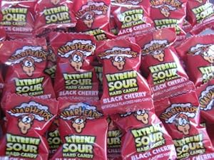 Amazon.com : Black Cherry Warheads Extreme Sour Candy - 1 lb Bulk ...