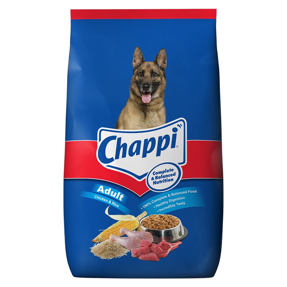 Chappi Adult Dog Food Chicken & Rice, 20 kg Pack - Online Pet Supplies