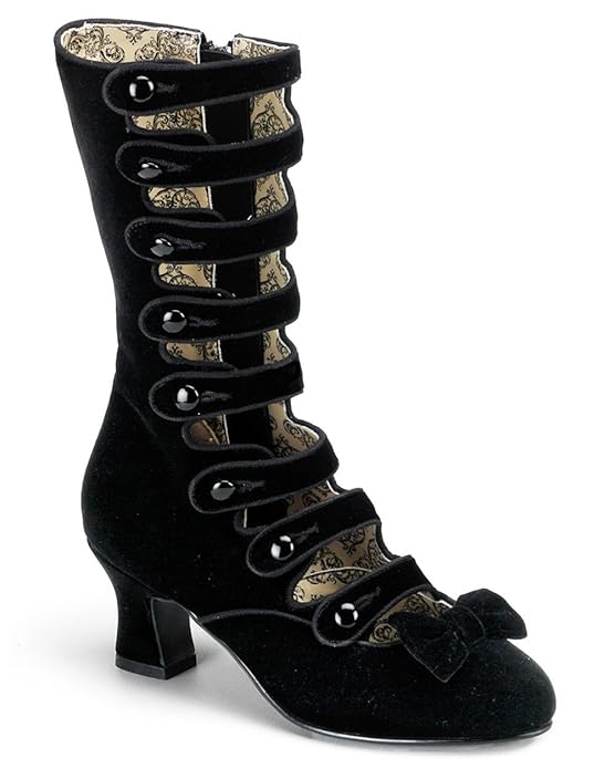 Women's Victorian Boots, Shoes, Slippers