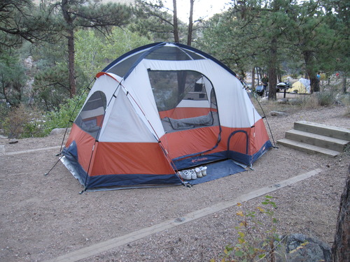 Amazon.com : Columbia Bugaboo II Geo Dome Tent with Foot Lockers ...