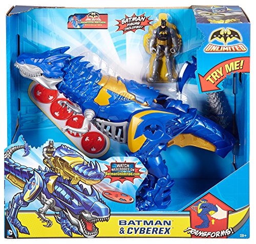 Batman Unlimited: Batman and CybeRex Figure 2-Pack Toys Games Toys ...