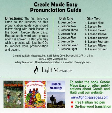 Creole Made Easy Pronunciation Guide - Want It All