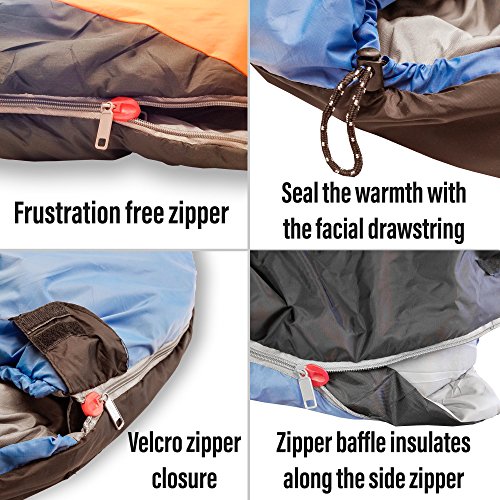 Outdoor Vitals OV-Light 35 Degree 3 Season Mummy Sleeping Bag ...
