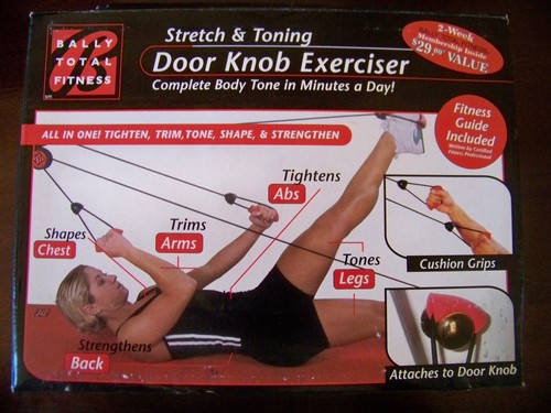 Amazon.com: Bally Fitness Pilates Door Knob Rope Excerciser: Health ...