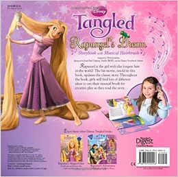 Disney Tangled: Rapunzel's Dream Storybook with Musical Hairbrush ...