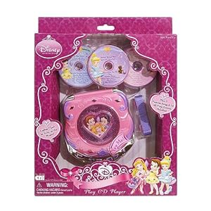Amazon.com: Disney Princess My First CD Player Plays 5 Princess Songs ...