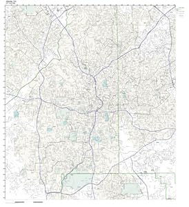 Atlanta Zip Code Map - United States Map