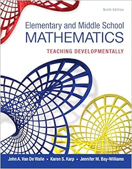 Amazon.com: Elementary and Middle School Mathematics: Teaching ...
