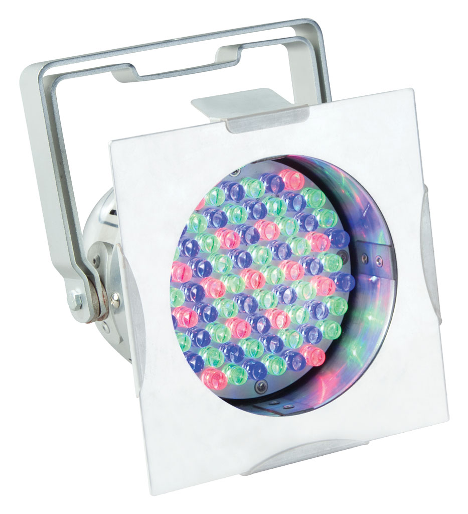 Amazon.com: American DJ 38P LED Pro Polished Par 38 LED RGB Color ...
