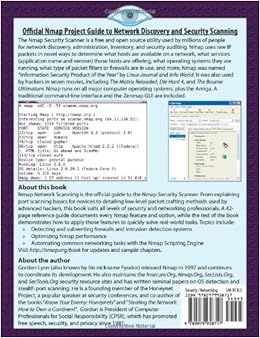 Nmap Network Scanning: The Official Nmap Project Guide to Network ...