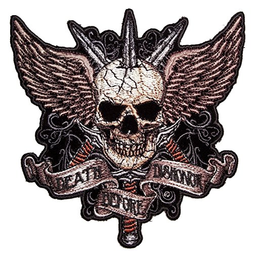 Skull Biker Patches for Men