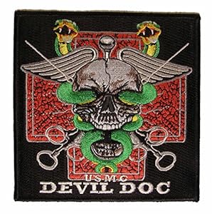 Amazon.com: Navy Corpsman USMC DEVIL DOC Patch - Veteran Owned Business