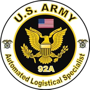 Amazon.com: United States Army MOS 92A Automated Logistical Specialist ...