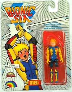 Amazon.com: Bionic Six Meg Bennett Rock-1 Vintage 1986 Action Figure ...