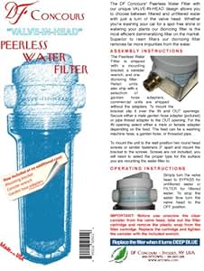 DF Peerless Spot Free Water Filter System - Undersink Water Filtration ...