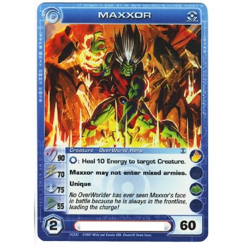 Amazon.com: Chaotic Ultra Rare Maxxor 90/70/75/55 card