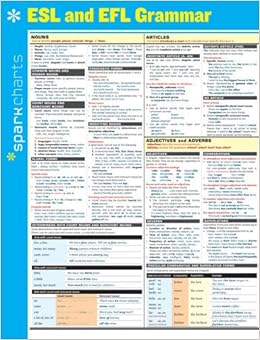 ESL and EFL Grammar SparkCharts: SparkNotes: 9781411470316: Amazon.com ...
