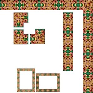 FRAME GLASS PATTERN PICTURE STAINED | Lena Patterns