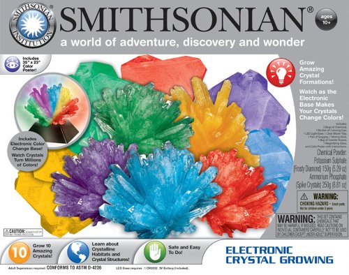 Smithsonian Crystal Growing Kit - FindGift.com
