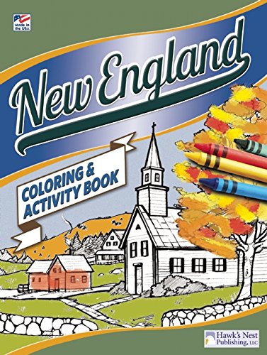 New England Coloring and Activity Book - Harvard Book Store