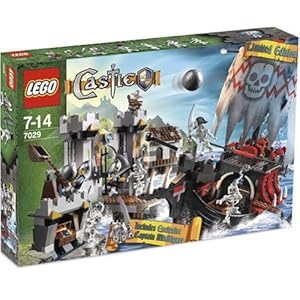 Amazon.com: Lego Castle Exclusive Set Skeleton Ship Attack with ...
