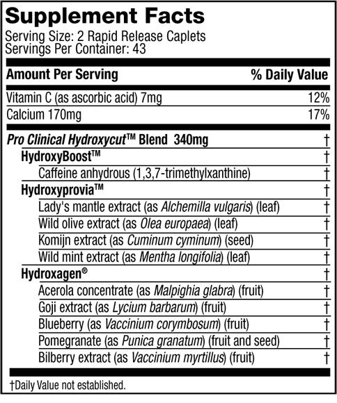 Amazon.com: Hydroxycut Pro Clinical 72ct Weight Loss Pills: Health ...