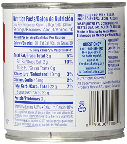 Condensed Milk Size
