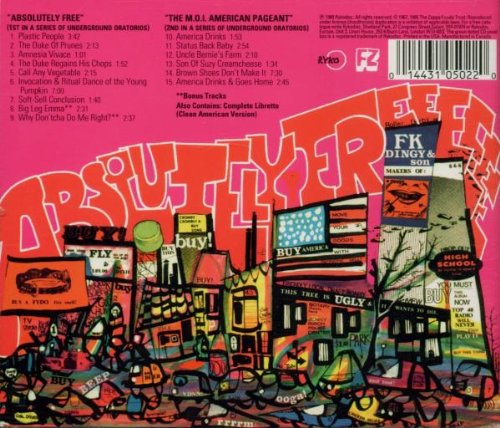 Chronological Zappa #2 - Absolutely Free : r/Zappa