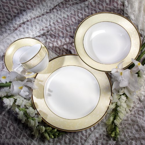 Godinger EMBRACE 20 PC DINNERWARE SET | dinnerwarecollection