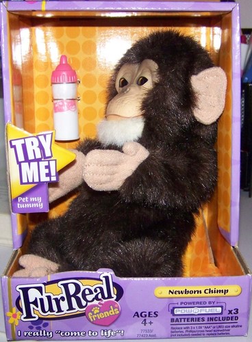 Amazon.com: Furreal Friends Newborn Chimp: Toys & Games