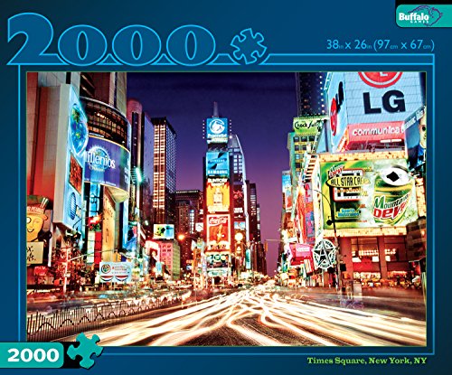 Times Square 2000 Pieces Jigsaw Puzzle - Want It All