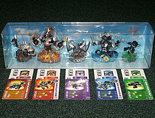 Skylanders Swap Force Dark Edition 5 Figure Character Lot Blast ...