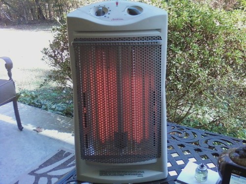 Amazon.com: Sunbeam Tower Portable Room Air Fan Quartz Heater MaxFlow ...