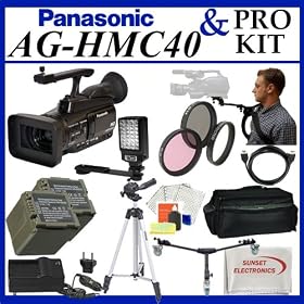 Panasonic Professional AG-HMC40 /HMC45 AVCHD Camcorder with ＠az ...