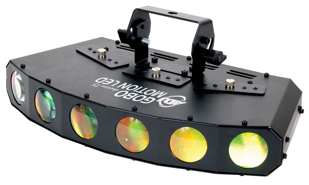 Amazon.com: American DJ Supply Gobo Motion 6 Lens LED Powered Gobo ...