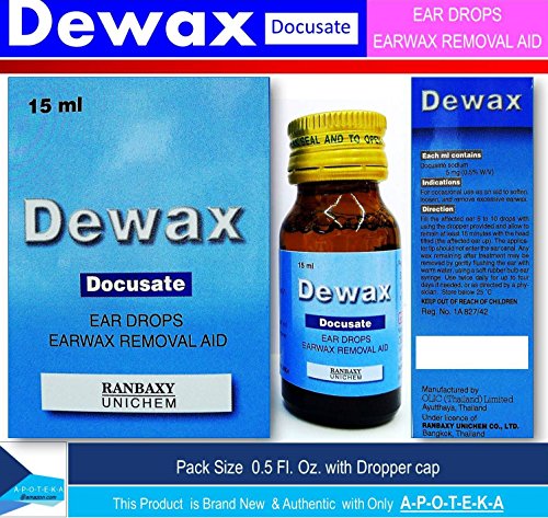 Ear Drop Earwax Removal Aid (Dewax Ear Drop Earwax Removal Aid 0.5 Fl ...