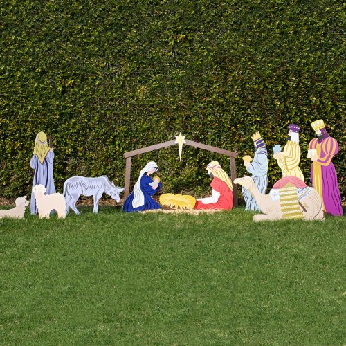 Classic Outdoor Christmas Nativity Scene – Full Set | Best Sellers