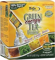 To Go Brands Green Tea Energy Fusion Honey Lemon — 24 Packets ...