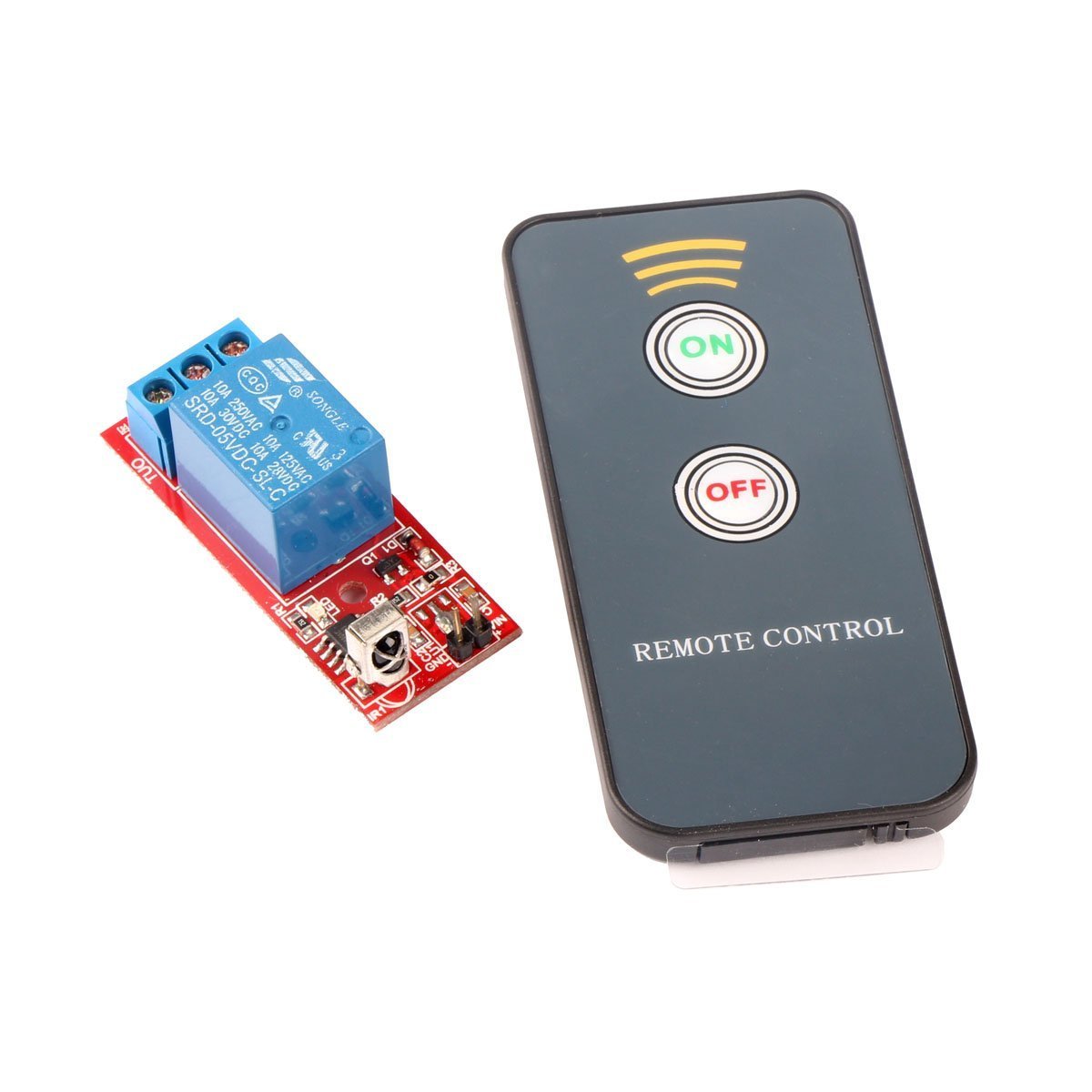 Купить RioRand® Wireless Relay Remote Receiver Control Board Self-Lock ...